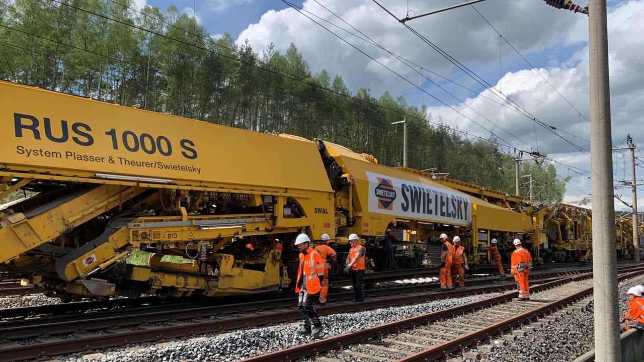 Modernisering hogesnelheidslijn Kassel-Fulda | Swietelsky AG
