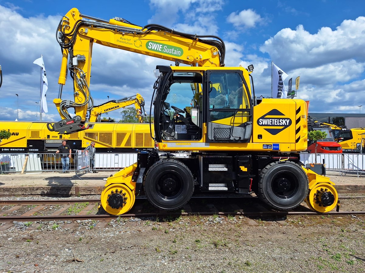 Volledig elektrische krol van Swietelsky: emissievrij en klaar voor het ...